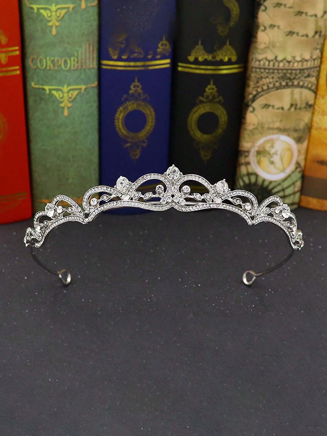 Corona con strass tiara de novia corona de cristal corona de princesa ...