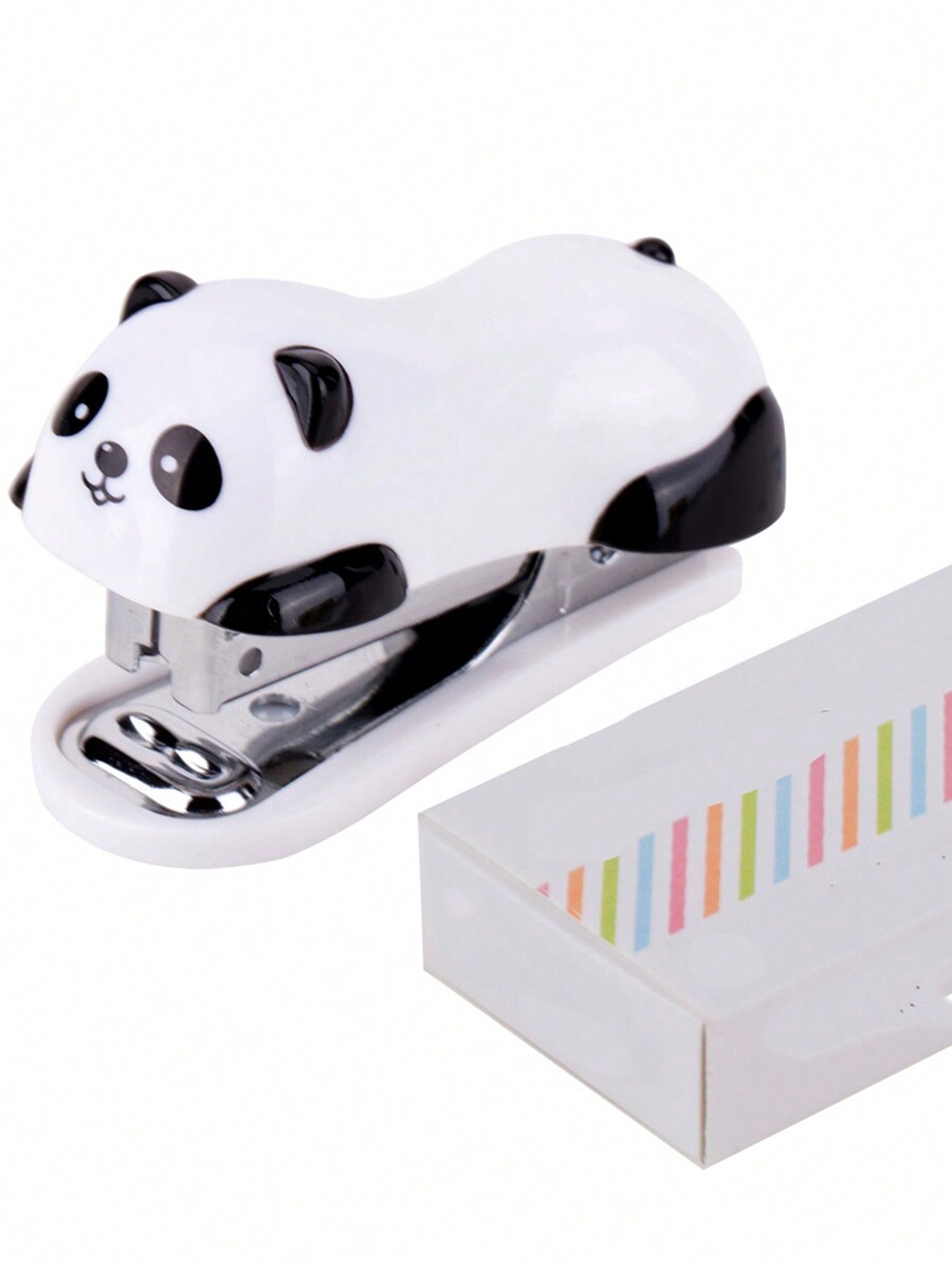 Cute Mini Panda Desktop Stapler For 10 Sheets Capacity With 800 Pcs No ...