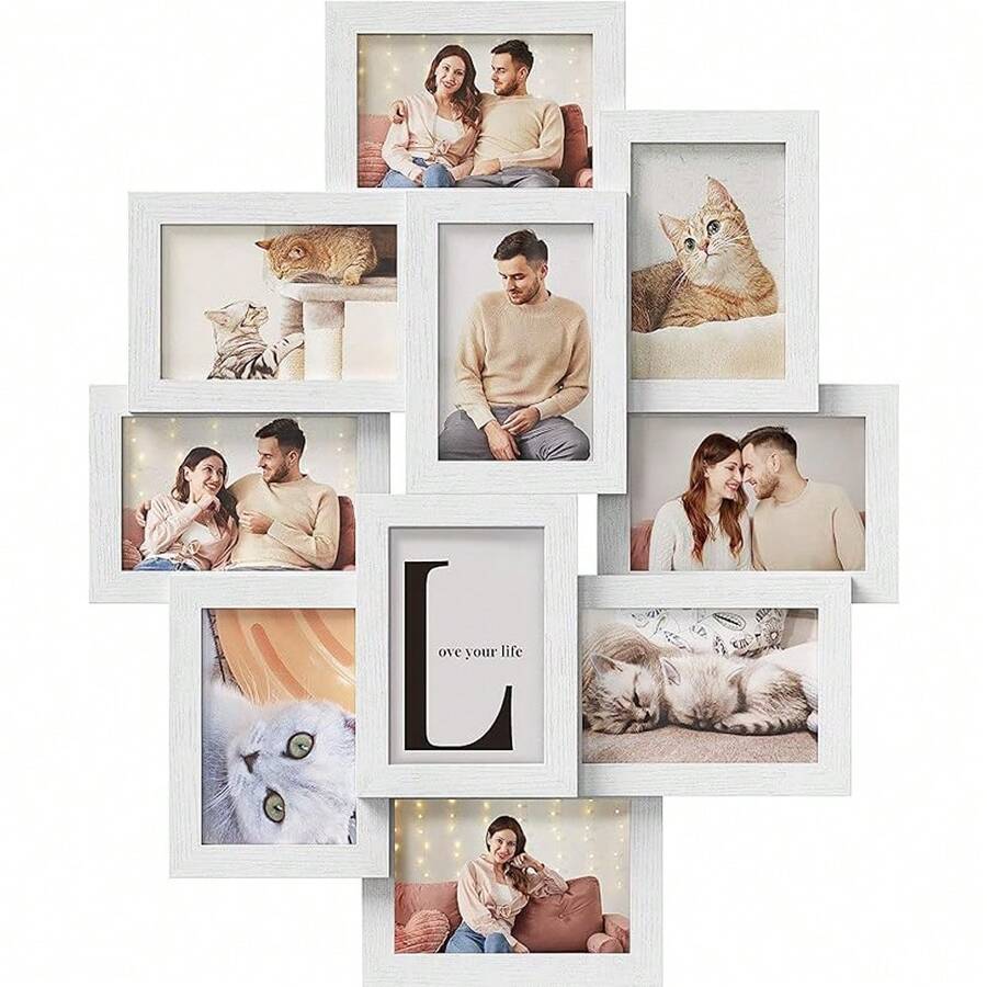 Collage Picture Frames, 4x6 Picture Frames Collage Wall Decor, Multi ...