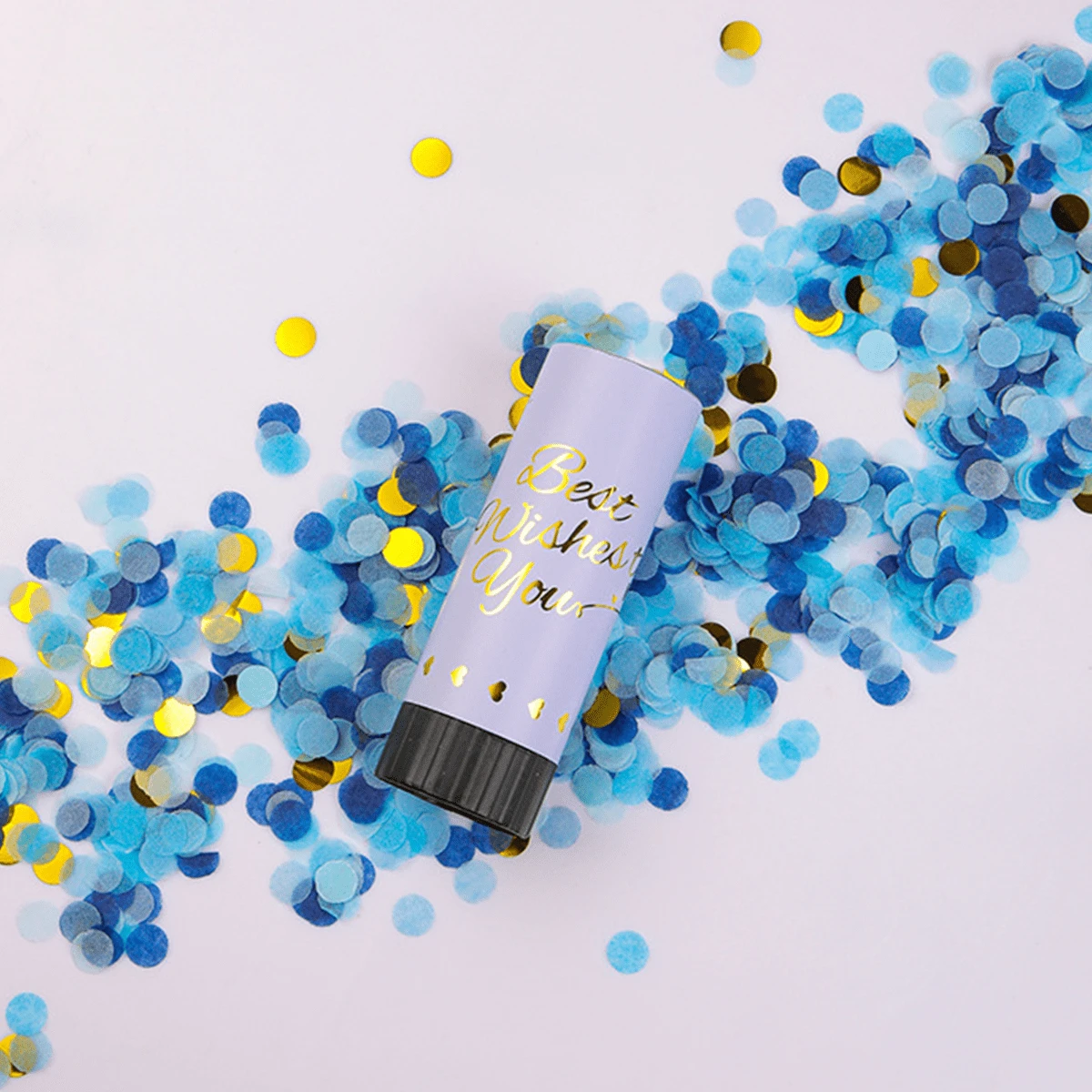 Party Fun Poppers, Colorful Paper Streamer Confetti Poppers, Mini Hand ...