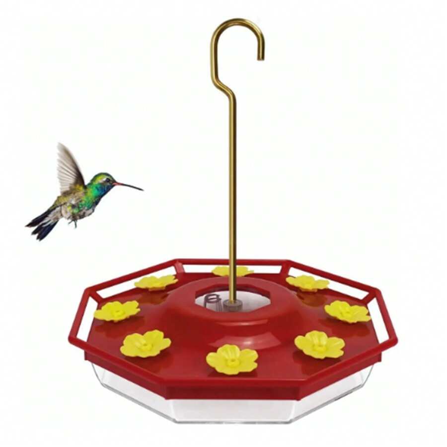 Comederos de colibrí para colgar al aire libre, comedero de plástico a ...