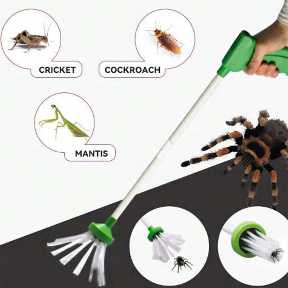 2024 New Foldable Spider Catcher With Long 78.5cm Handle, Humane Design ...
