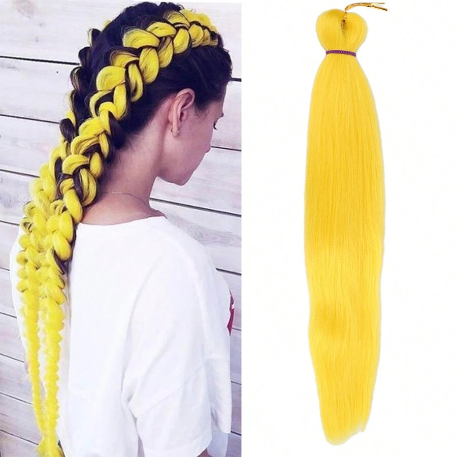 Pre Stretched Braiding Hair, EZ Braid Straight Hair, 26 Inch Or 30 Inch ...