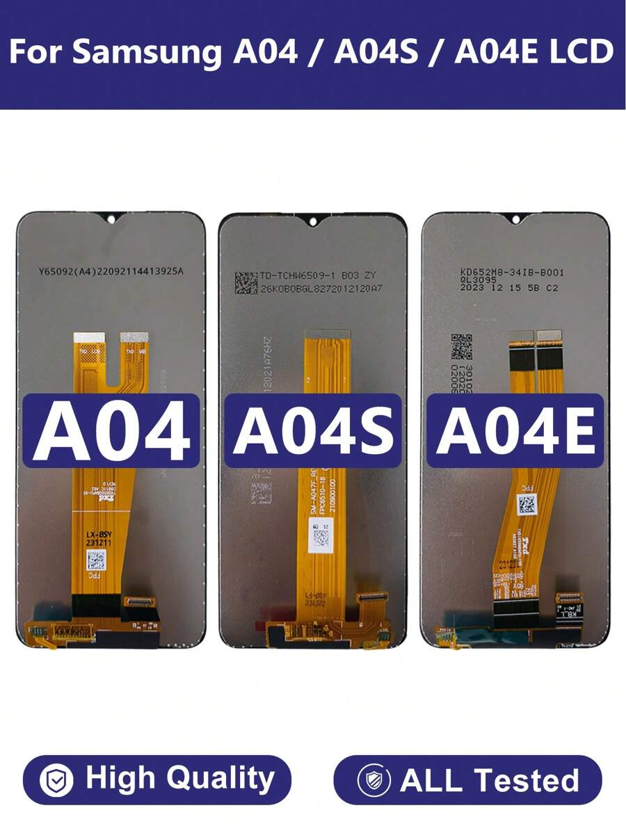 IPS compatível com Samsung A04 LCD A045 A04S A047 Display Touch Screen ...