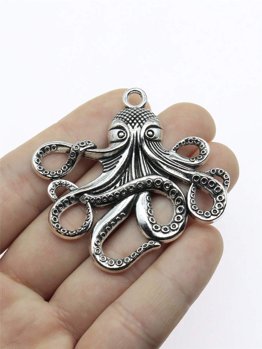 2pcs/Bag 59x57mm Octopus Charms Pendant For DIY Jewelry Making DIY ...