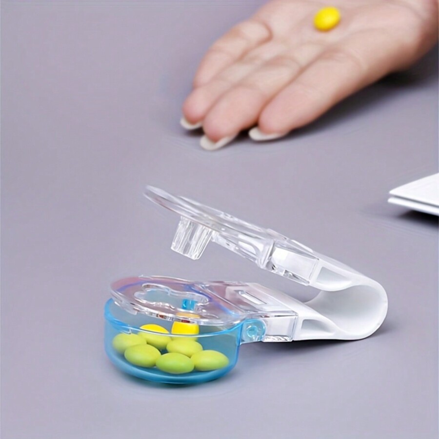 Portable Pill Remover Plus Medicine Box - Easy Tablets Pills Blister ...