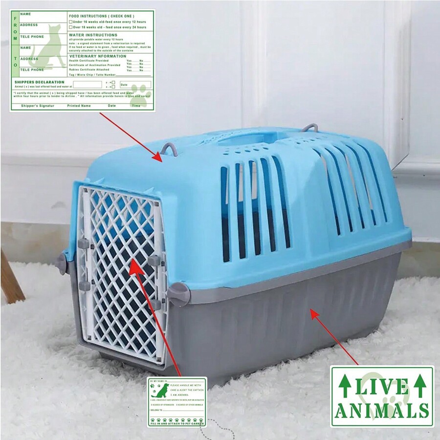 20 Pack Live Animals With Arrow Sticker Live Animal Stickers For ...