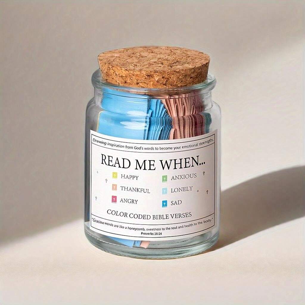 Bible Verses In Jars, Read Me When Bible Verse Jars Express Emotions ...
