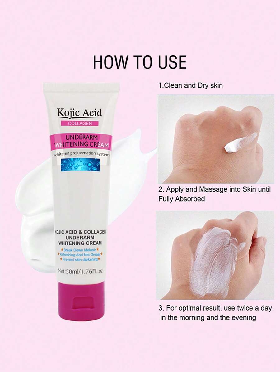 Alpha Hydroxy Acid Underarm Whitening Cream, Brightens Underarms, Inner ...