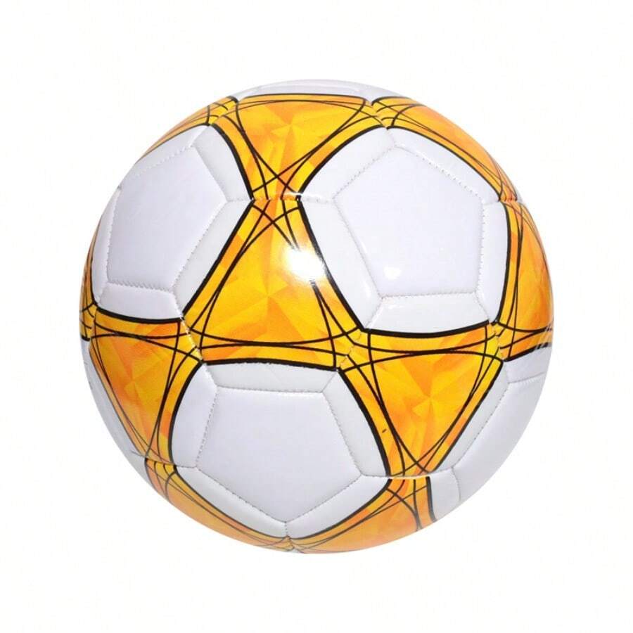 High Quality With Needle NO.4 Size Orange Football Premium Soccer Ball ...