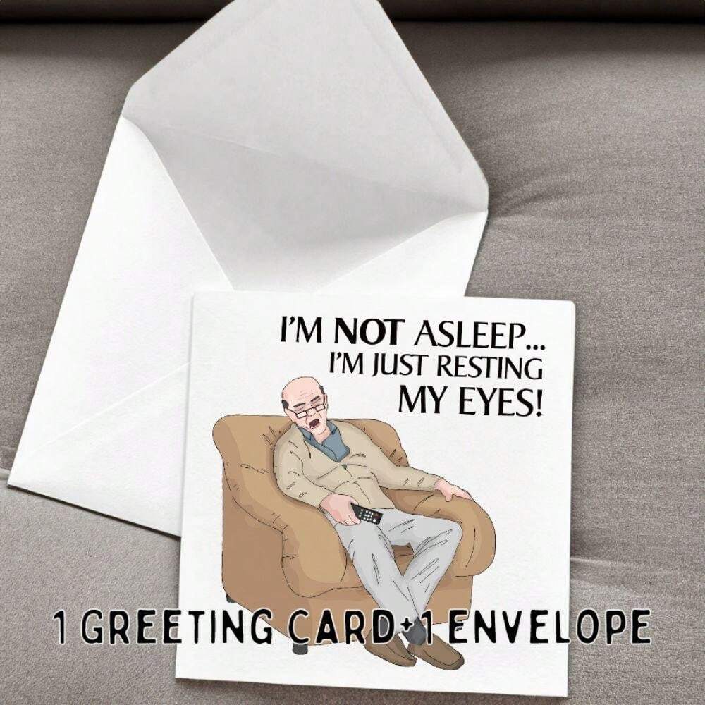 Witzige Geburtstagskarten für ihn, Karte mit schlechter Sehkraft, Grobe ...