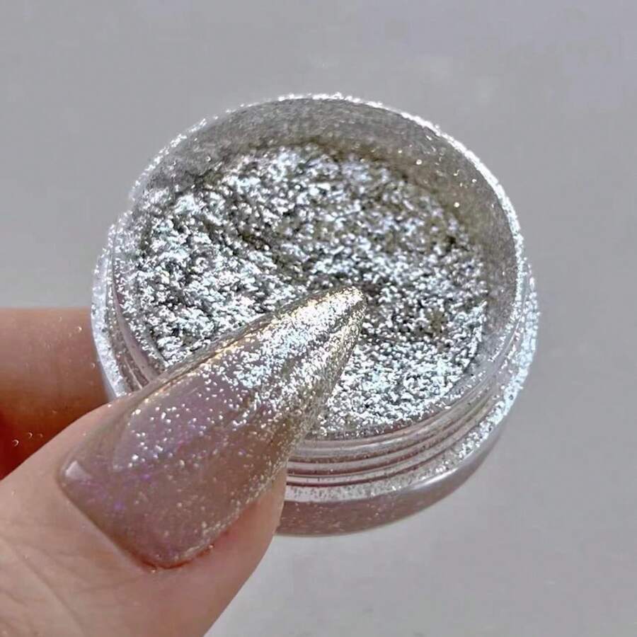 Brightest Coated Silver Powder Borosilicate Diamond Pigment For Acrylic ...