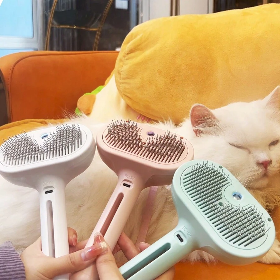Pet Spray Comb For Dogs And Cats Can Be Recharged To Pull Off Knots To ...