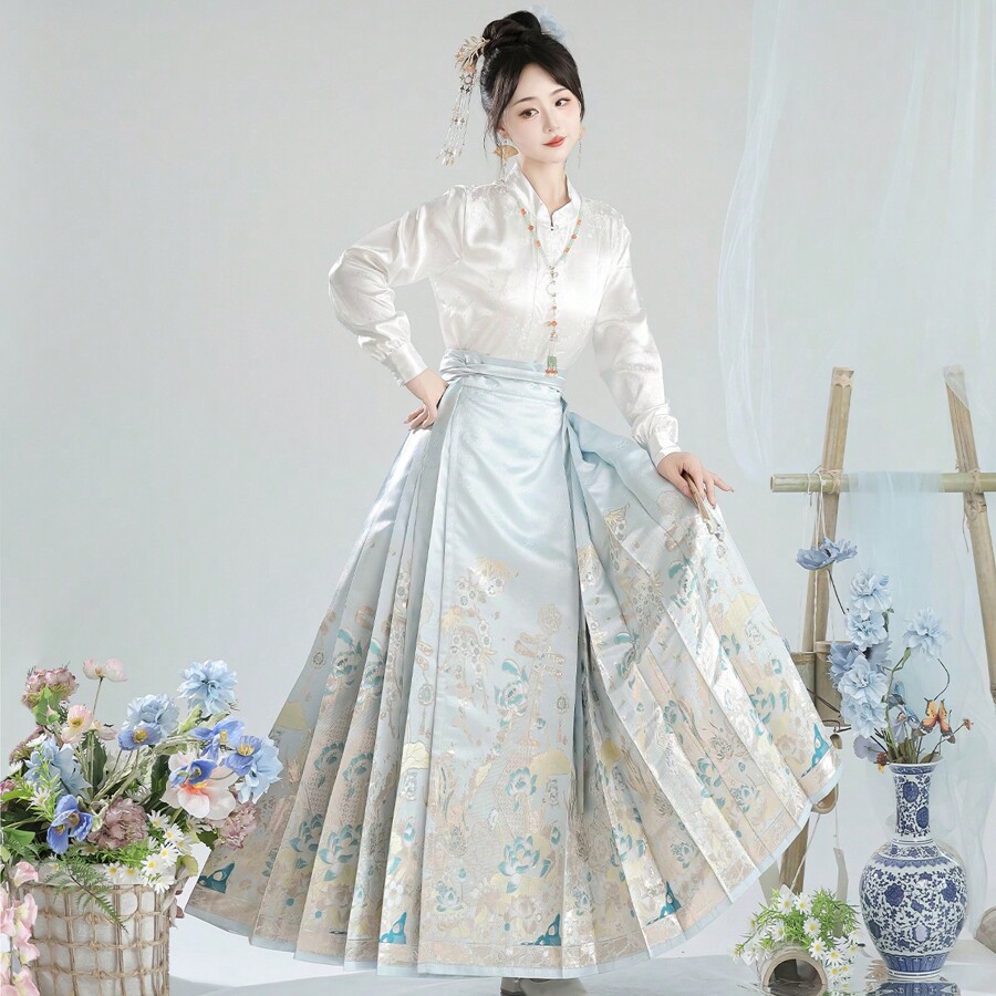 [Pipa Melody] Jupe Ma Mian de style chinois original, nouveau vêtement ...