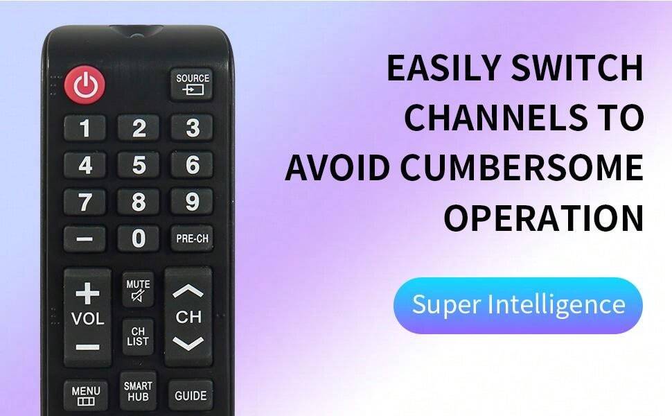 BN59-01199F Replacement Compatible With Samsung TV Remote Control ...