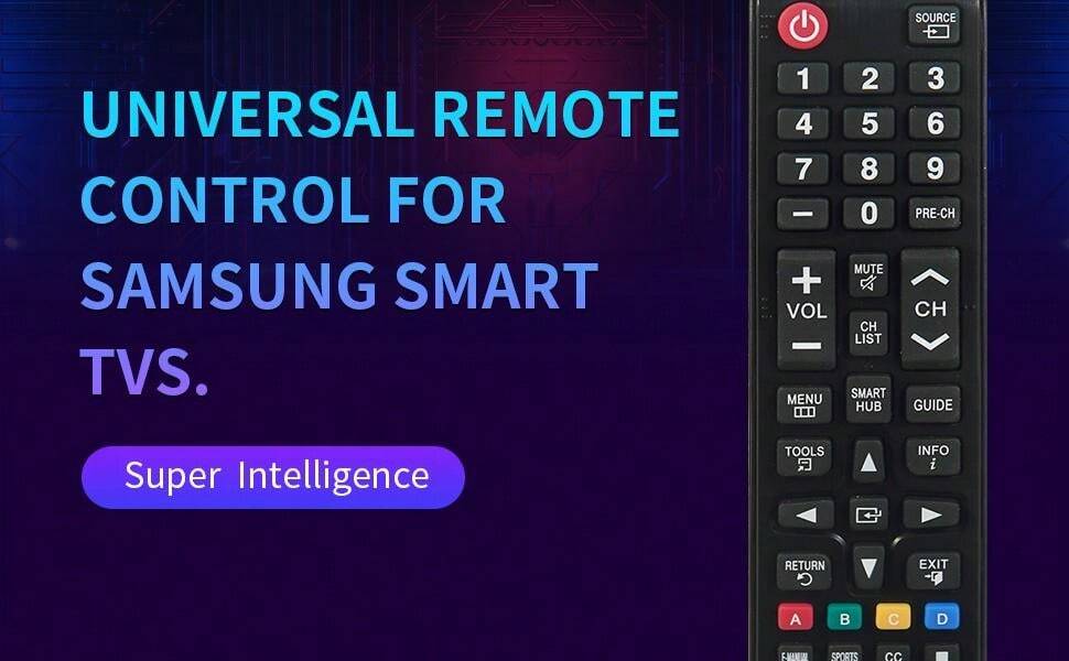 BN59-01199F Replacement Compatible With Samsung TV Remote Control ...