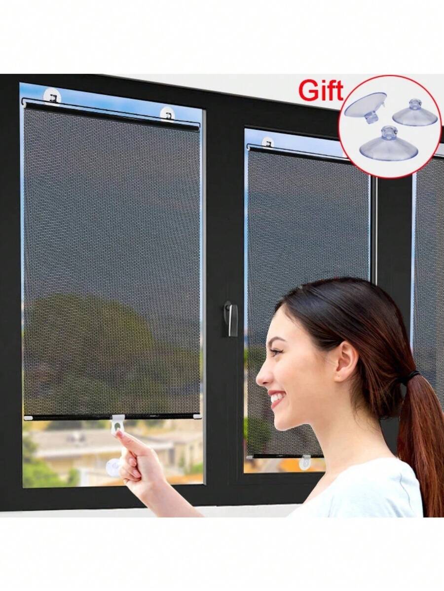 SUITU Rollos zum Aufziehen, automatische Rollos, Büro Rollos, Haushalts ...