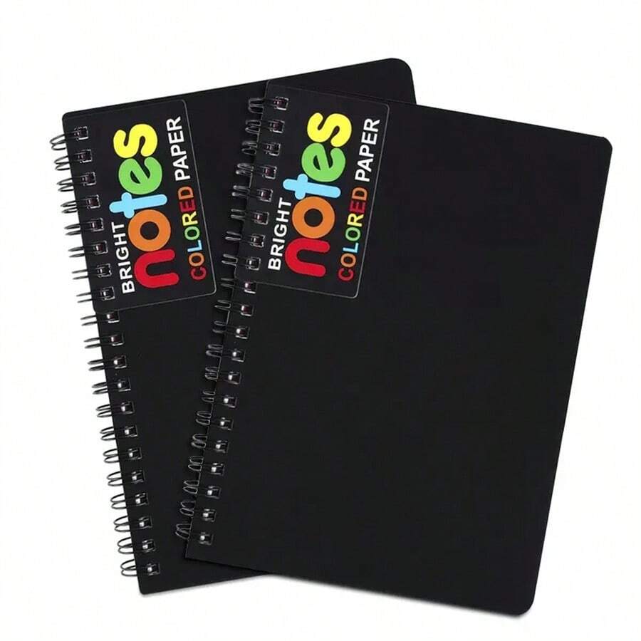 1 Piece Rainbow Color Spiral Notebook 5 X 7 Inch Polyethylene Cover ...