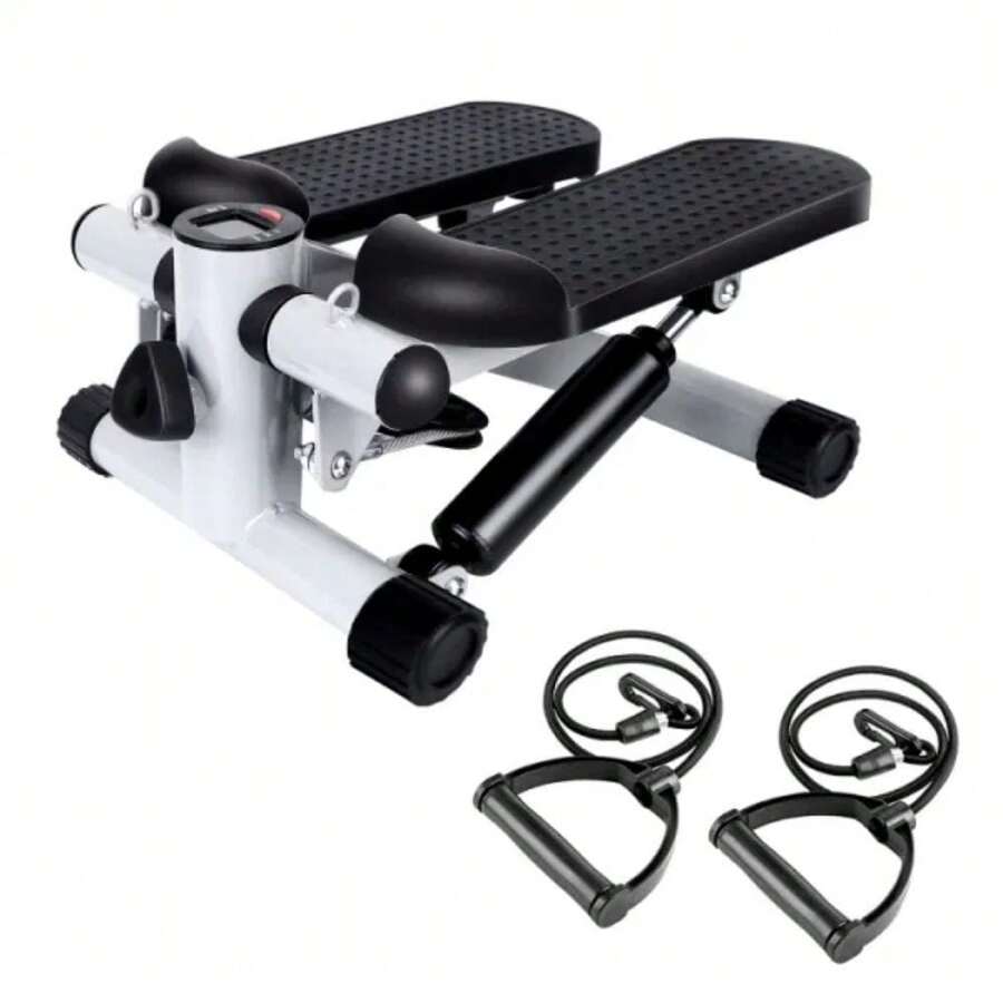 Mini Fitness Stepper With Resistance Bands And LCD Monitor - Max Load ...