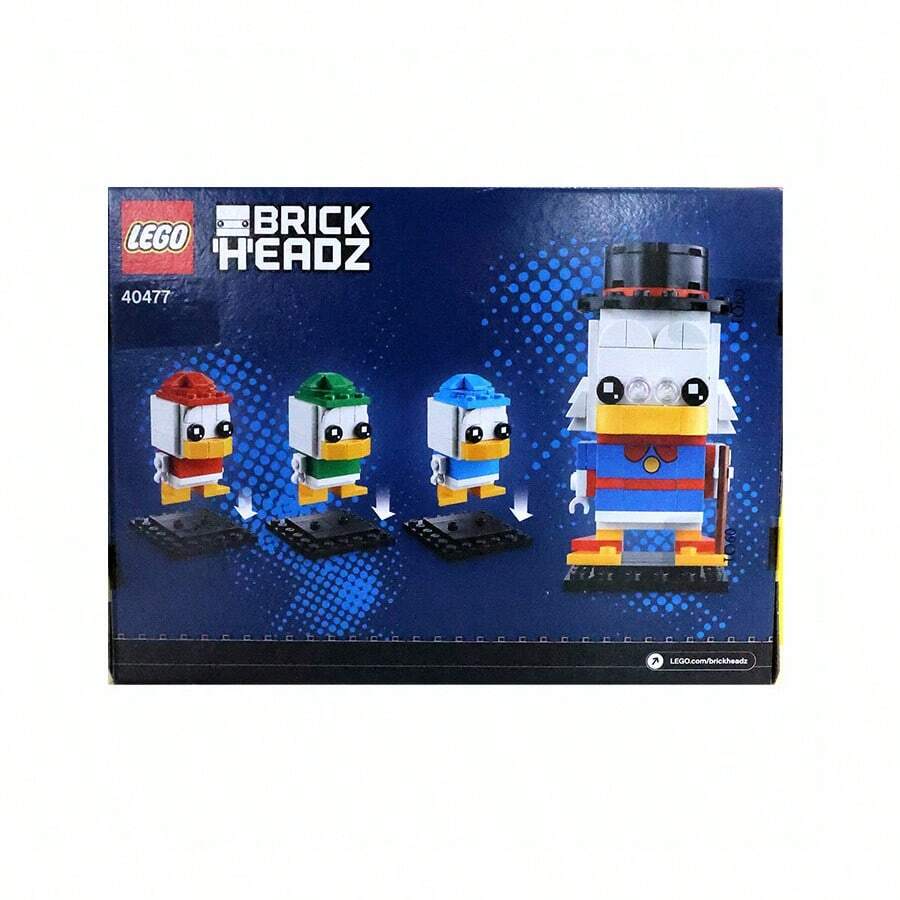 LEGO 40477 Brickheadz Disney Ducktales Scrooge McDuck, , Huey & Dewey ...