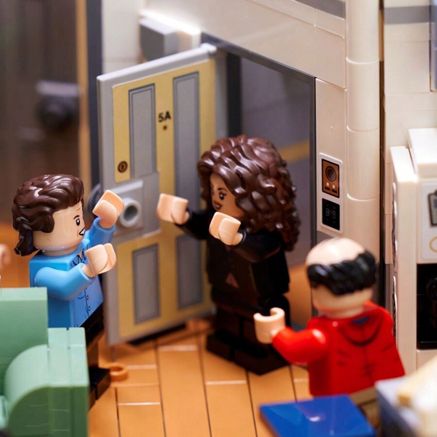 21328 LEGO Ideas Seinfeld TV Series Building Kit, Collectible Models ...