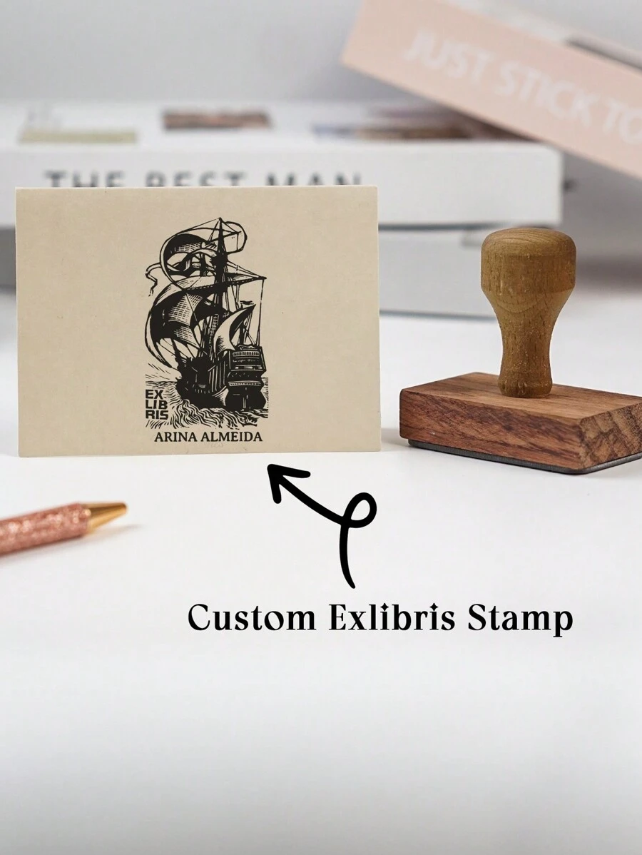 Ex Libris, Exlibris, Ex Libris Stamp, Exlibris Stamp, Exlibris Stamp For Books, Ex Libris Stamp ...