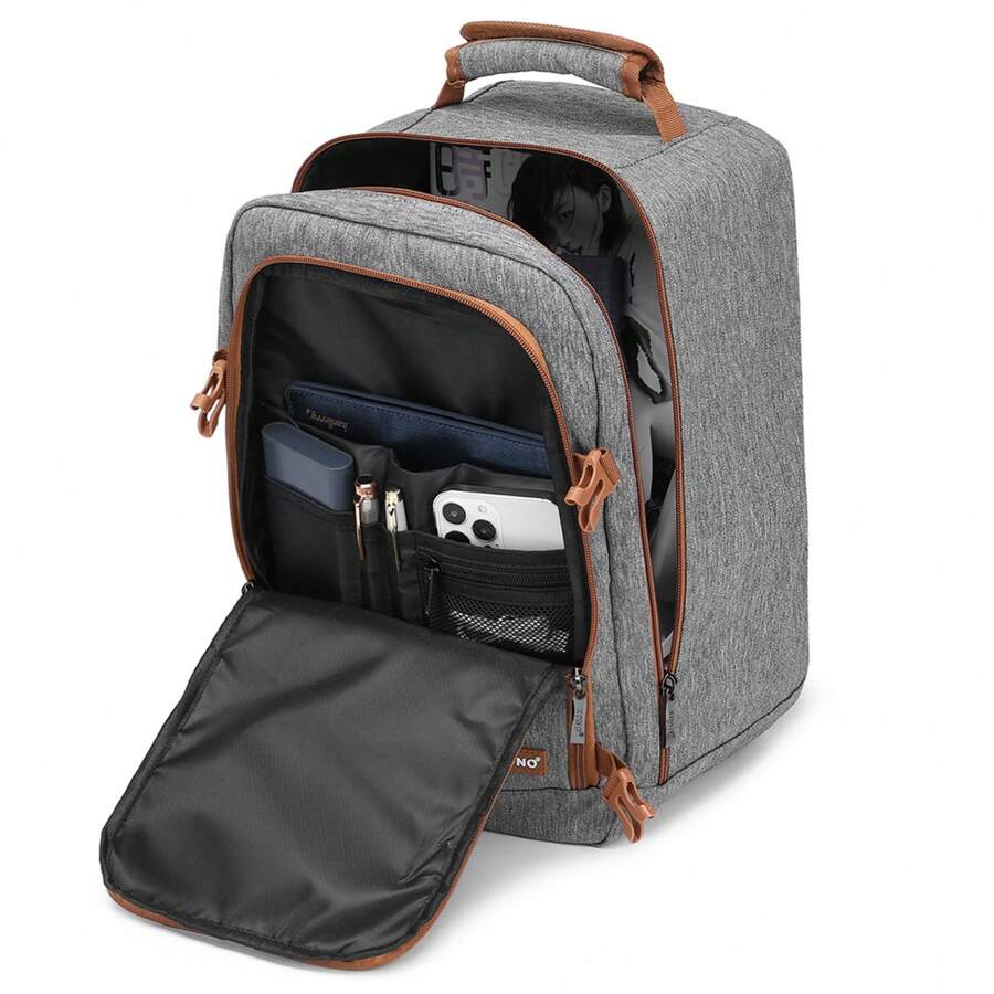 KONO Lightweight Cabin Bag 40x20x25cm Underseat Travel Backpack ...