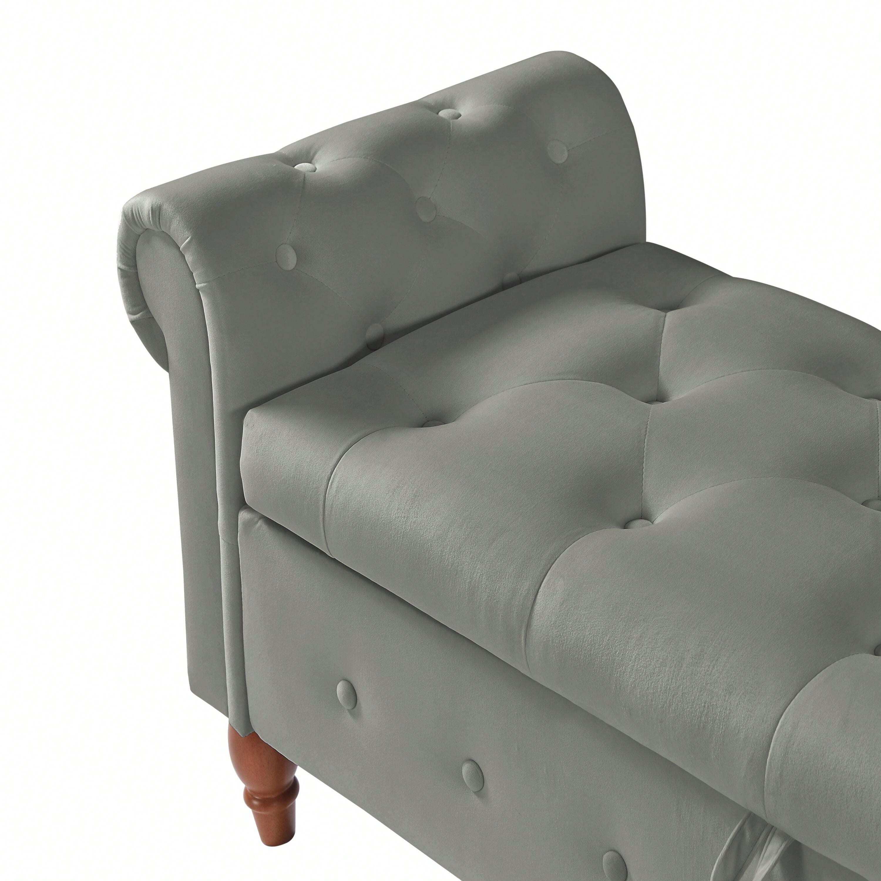 Classic Retro Living Room Decorative Stool, Storage Sofa Stool ...