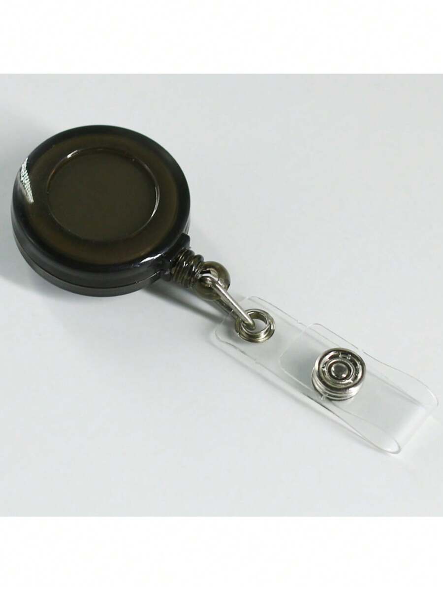 Retractable Badge Holder With Metal Belt Clip And Reinforced ID Strap ...