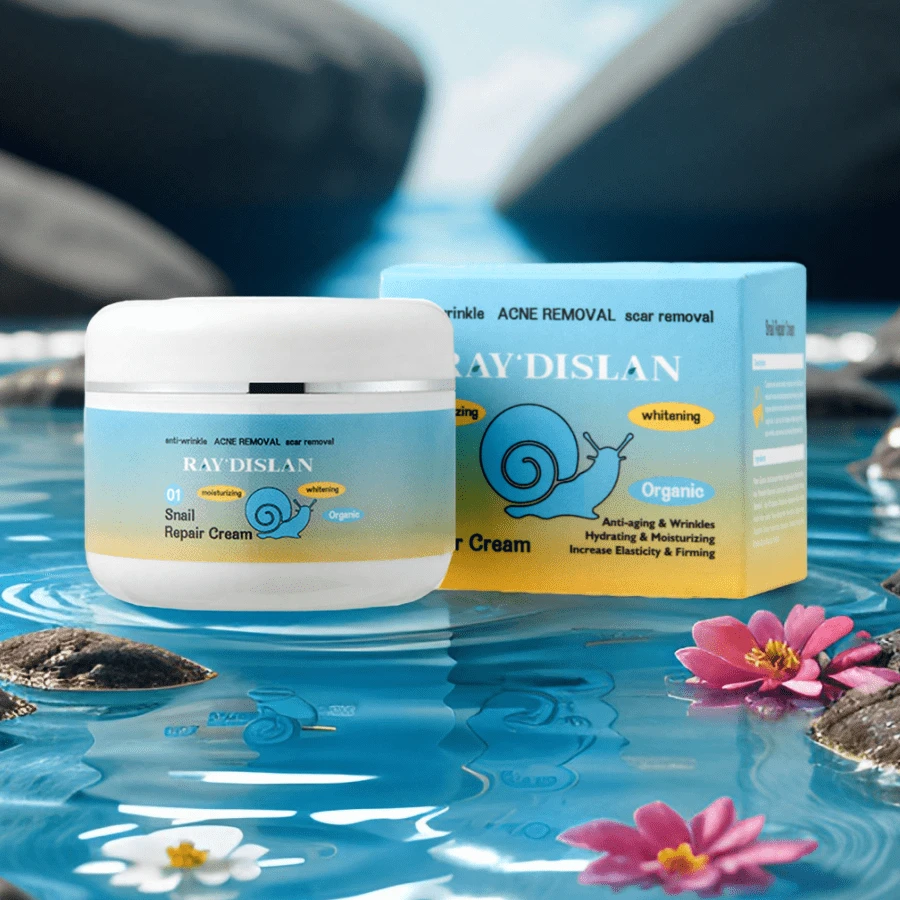 RAY DISLAN Snail Cream With Snail Secretion Filtrate & Hyaluronic Acid ...