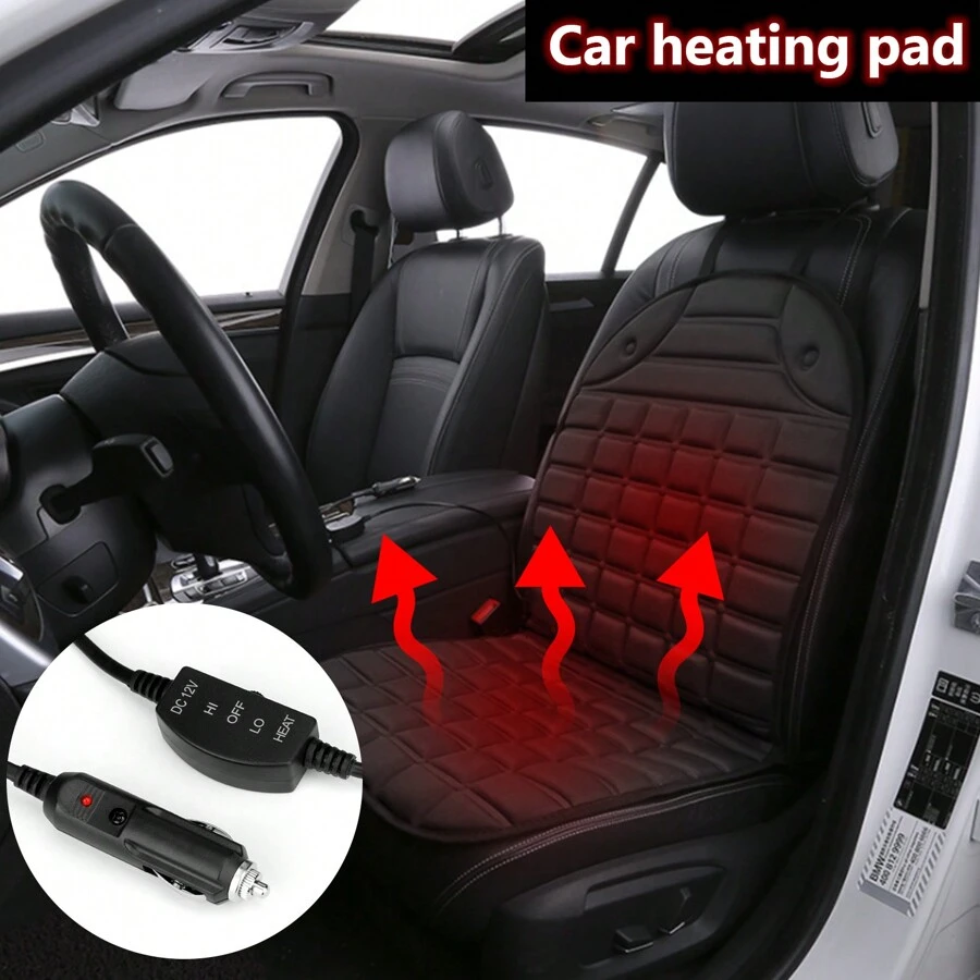 12V Winter Car Heating Seat Cushion, Knitted Fiber Composite Anti Slip ...