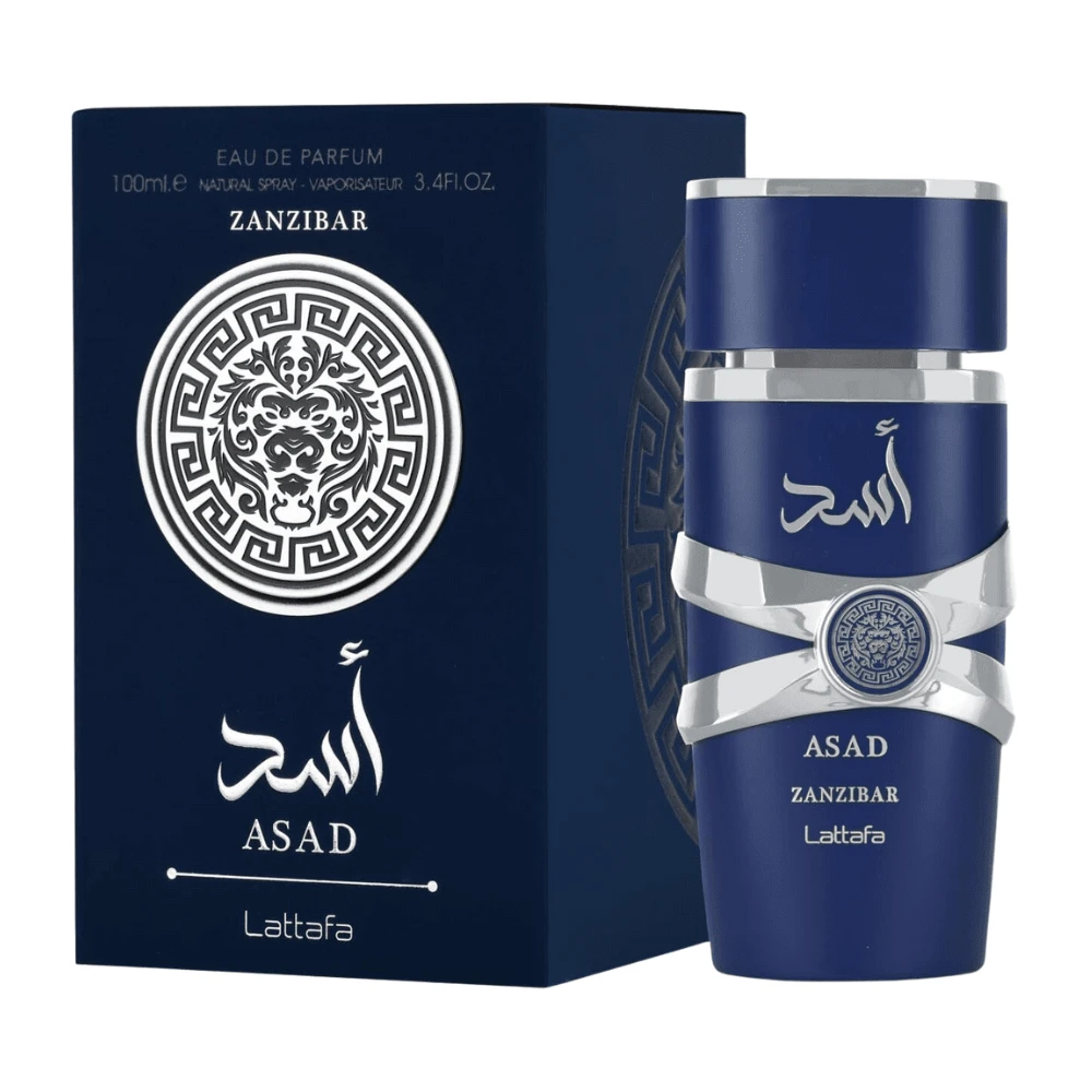 Lattafa Asad Zanzibar By Lattafa Cologne For Men 3.4 Oz EDP Spray ...
