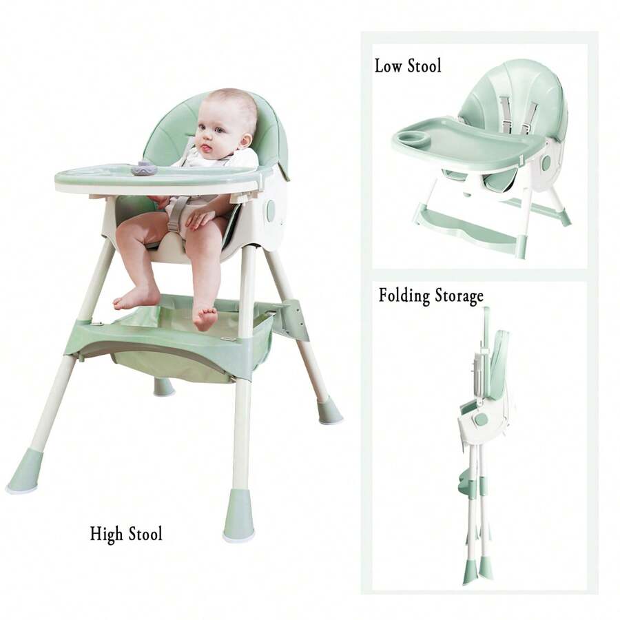 Cochildor Baby High Chair,Children Are Fed At A Height Of Convert,With ...