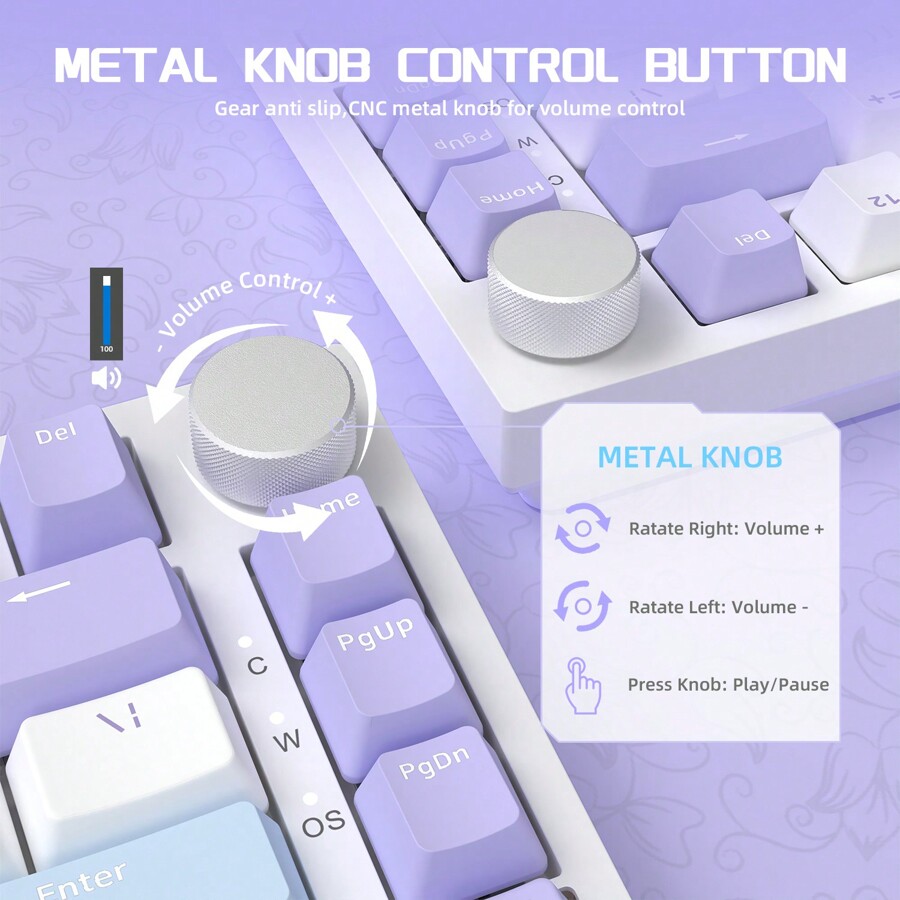 ATTACK SHARK ATTACK SHARK * AJAZZ AK820 75% TKL Wired Mechanical Keyboard,Hot-Swappable Linear ...