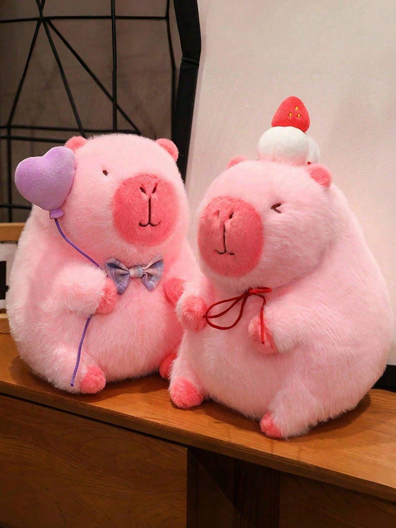 Plush Capybara Stuffed Animal Doll, Creative Doll And Cushion | SHEIN EUR