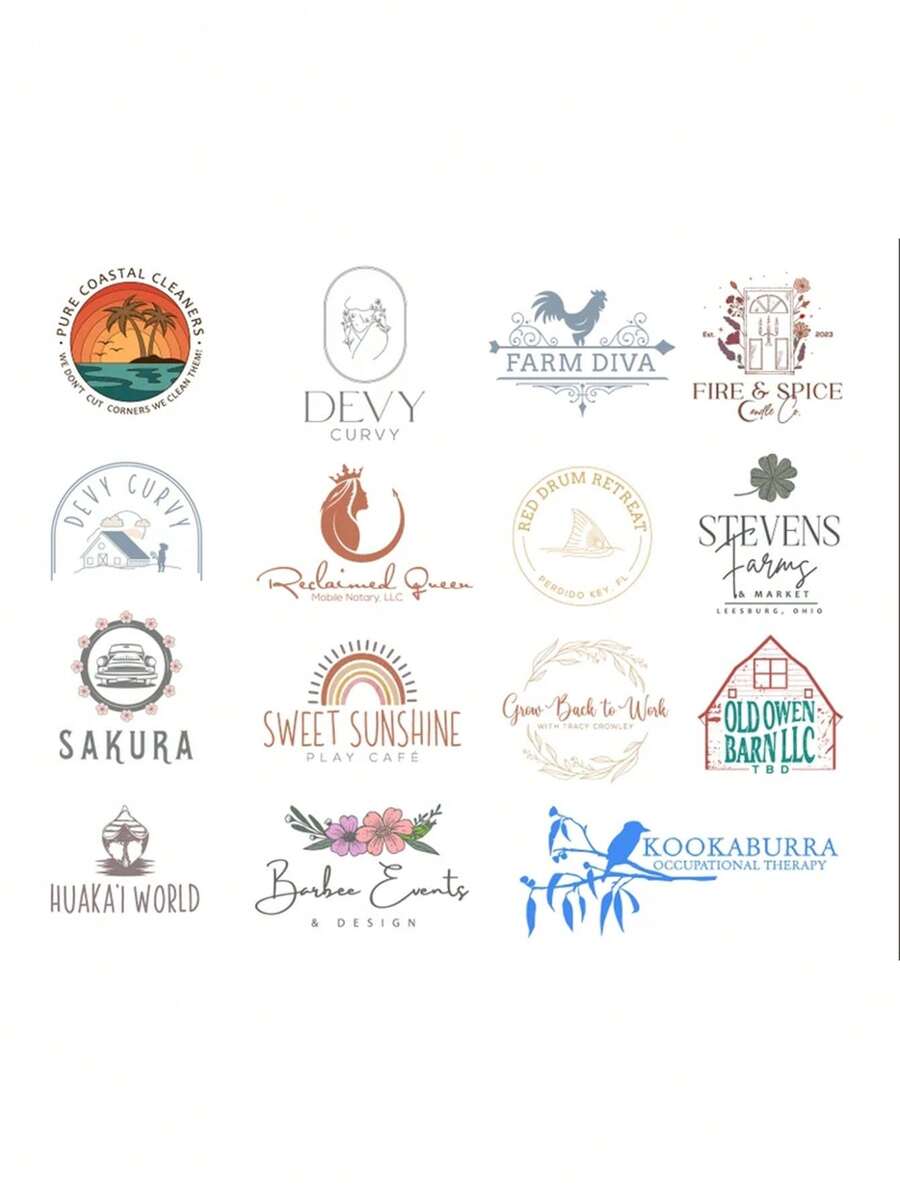 48pcs Crystal Clear 3D Embossed Logo Stickers, Hollow Out Peelable ...