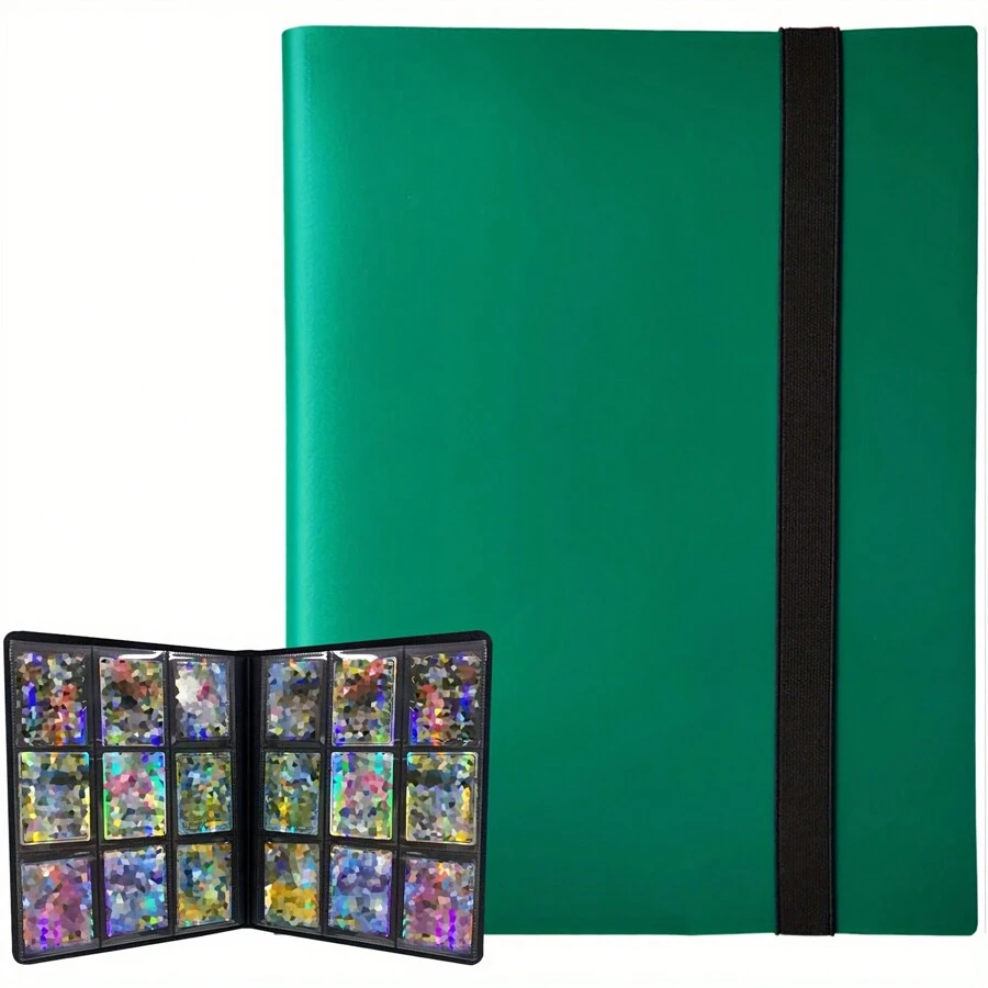Trading Card Album - 360 Pockets Card Binder 20 Pages Pro 9 Pocket With ...