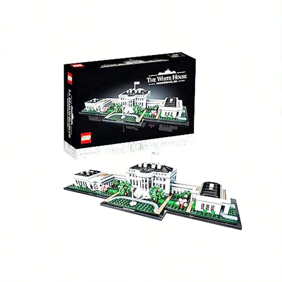 LEGO 21054 Architecture Collection: The White House Model Building Kit ...