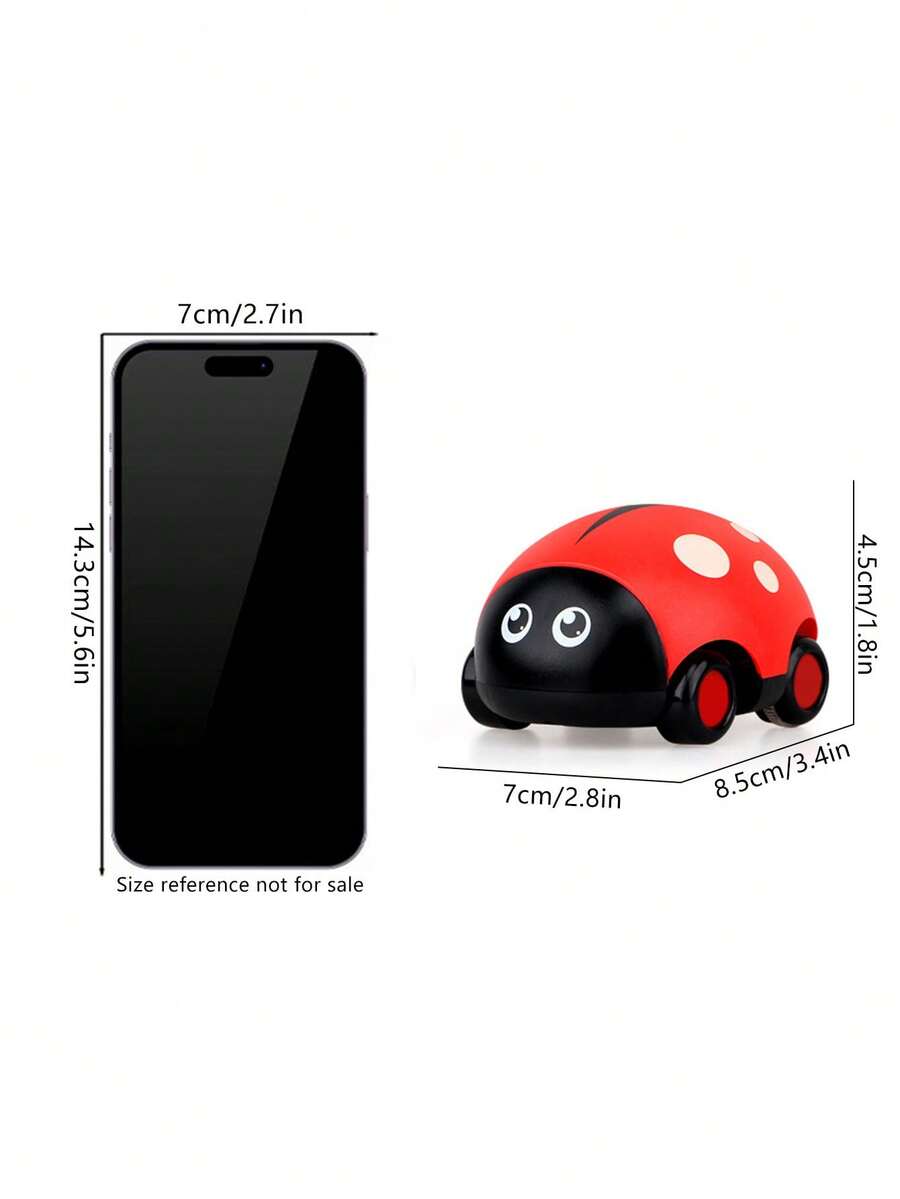 Reversible Cute Insect Car Inertial Toy Car That Can Move Forward And Backward Scratch