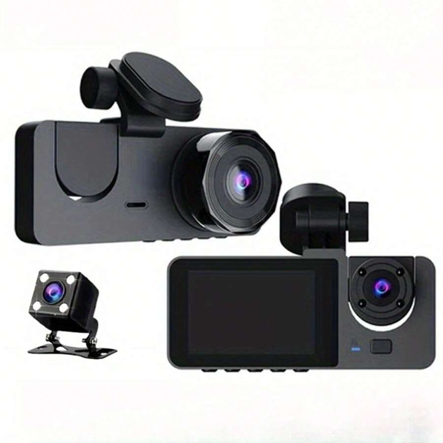 Câmera Automotiva Dashcam, Câmera Automotiva 4K Full Ultra HD Frontal e ...
