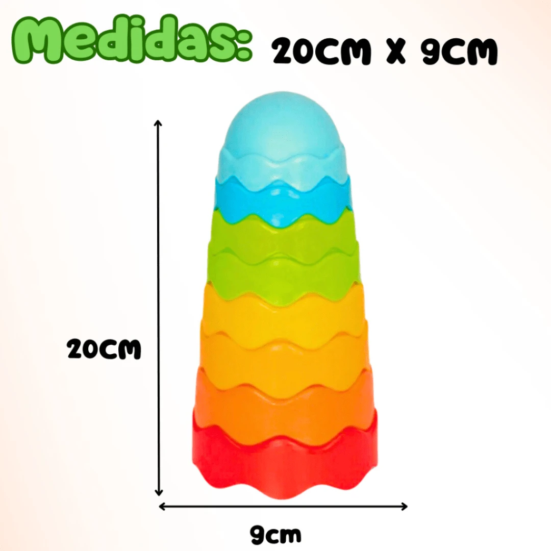 Kit 2 Interactive Educational Toys For Children Magic Tower + Medium ...