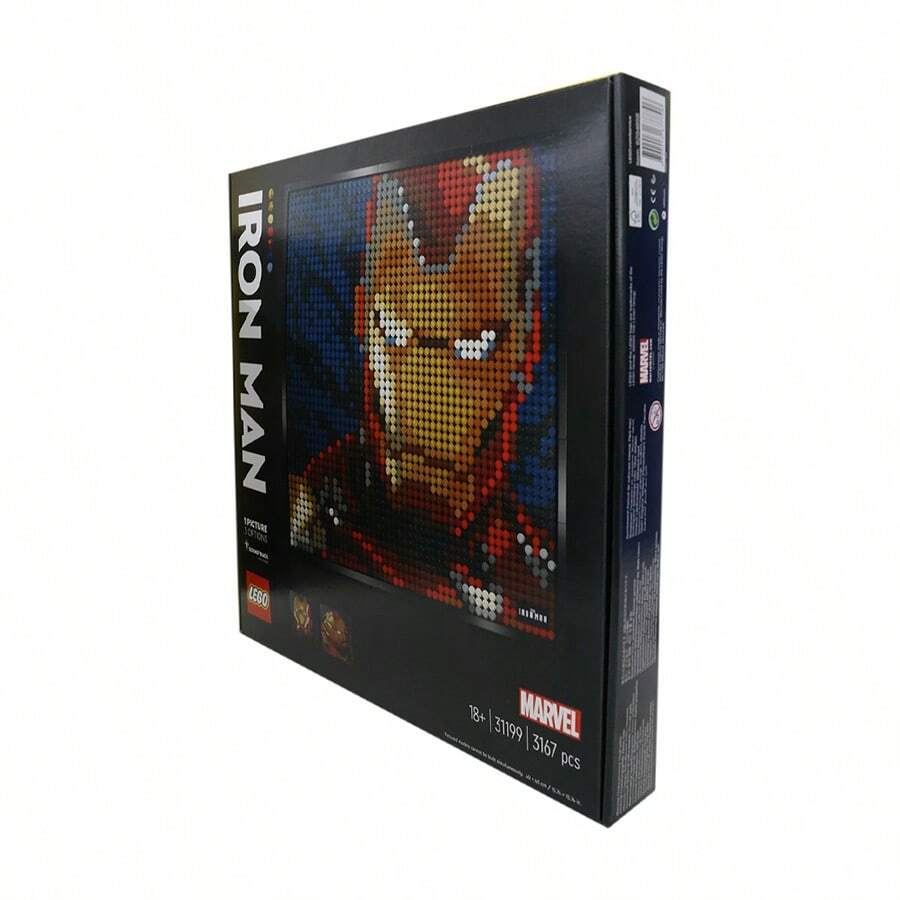 LEGO 31199 Iron Man Hulk Mosaic Mural, Jay Chou, Jay Chou, Fantexi ...