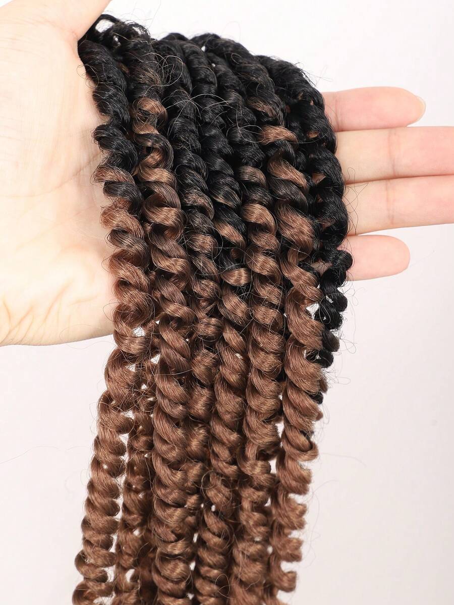 Super Long 44'' Knotless Spring Twist Braided Wigs For Women Full ...