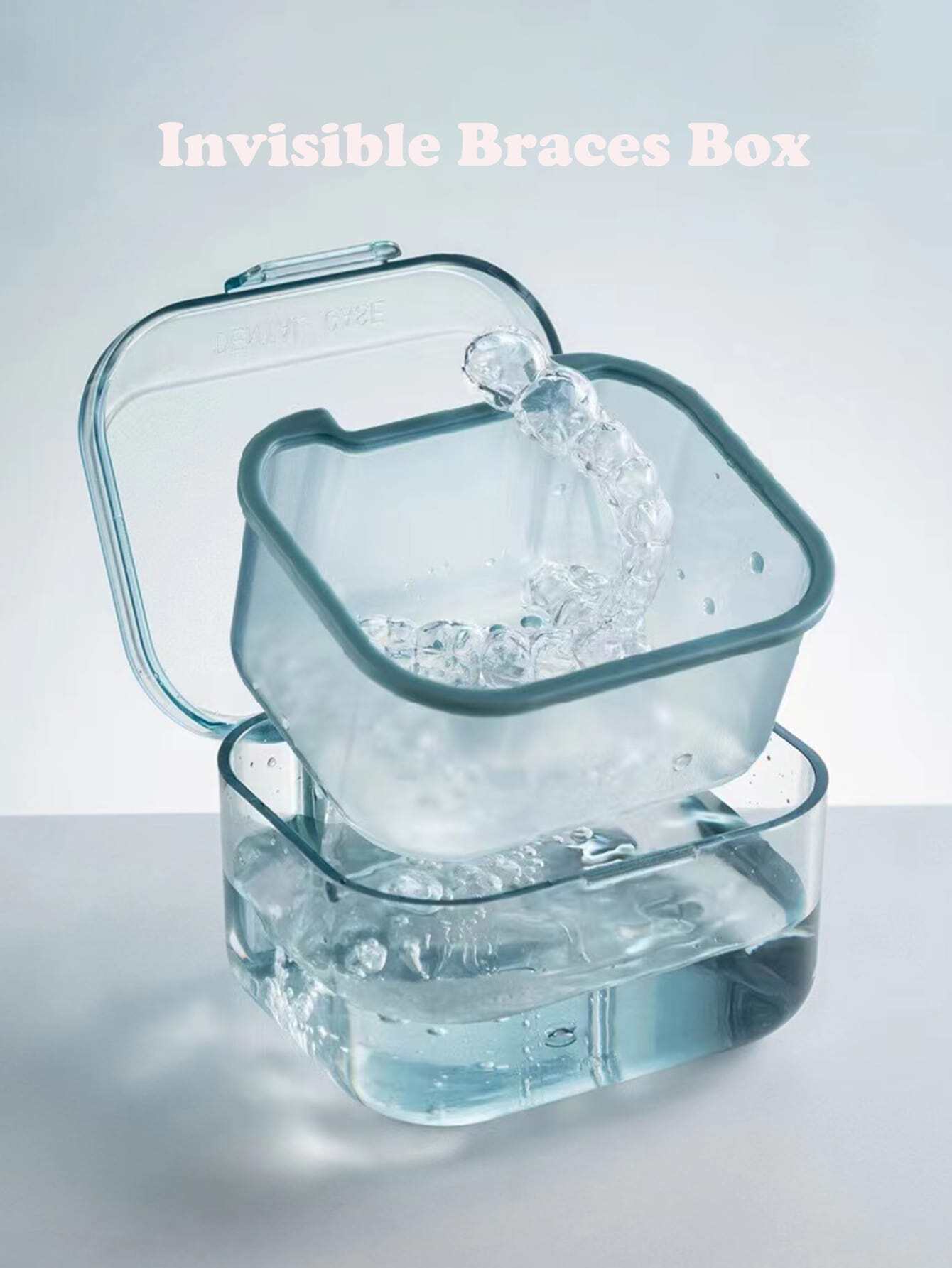 1pc Invisible Braces Box ,Orthodontic Retainer Organizer Orthodontic ...