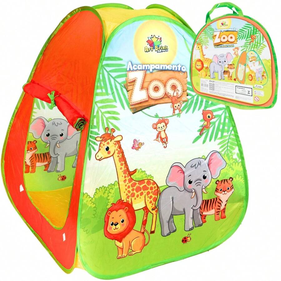 Barraca Infantil Cabana Tenda Criança Safari Floresta Zoo | SHEIN Brasil