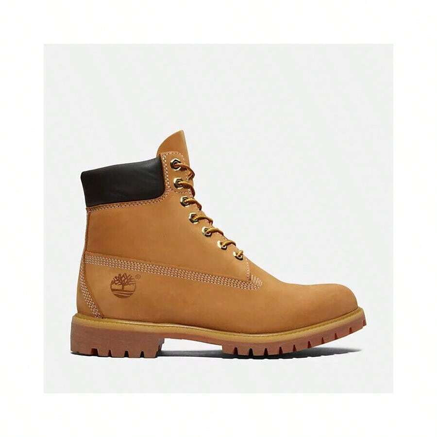 Timberland Premium 10061W Combat Boots Men's Wheat Leather 6-Inch ...