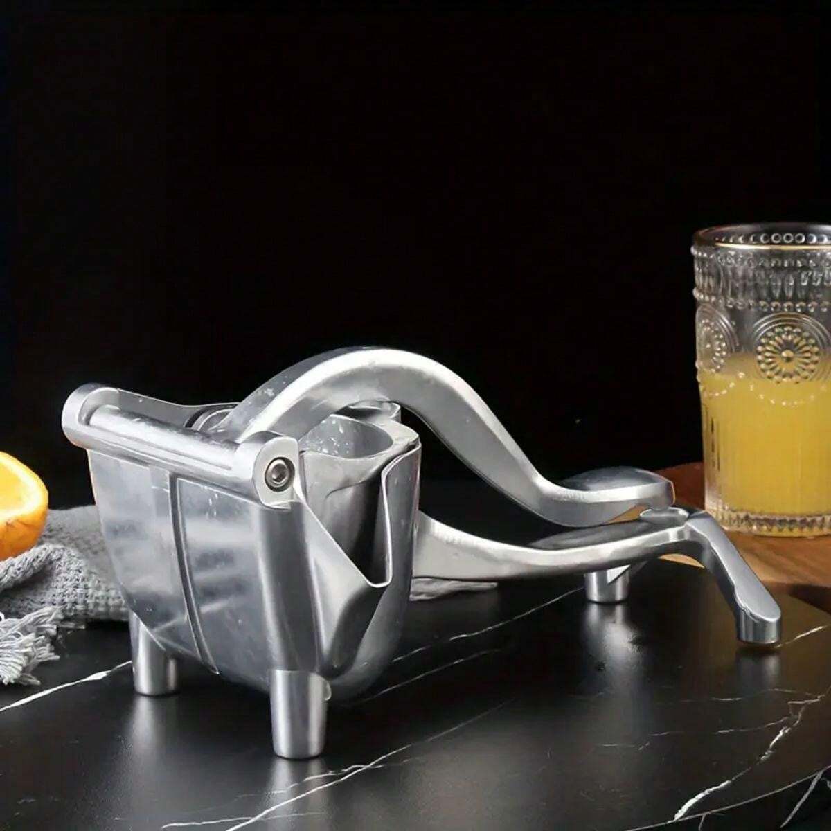 Manual Portable Aluminum Handheld Citrus Fruit Press Juicer With Filter ...