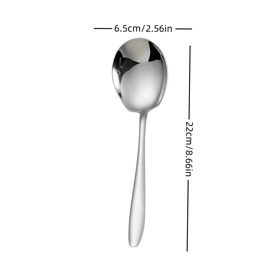 Home Hotel Buffet Spoon, Dish Spoon, Long Handled Large Communal Spoon ...