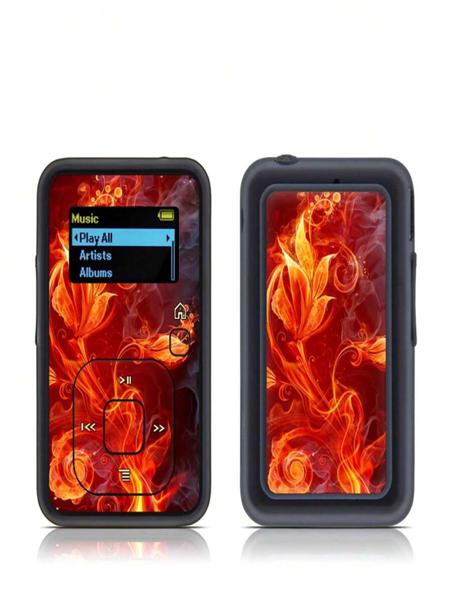 DecalGirl SSCP-FLWRFIRE SanDisk Sansa Clip Plus Skin - Flower Of Fire ...