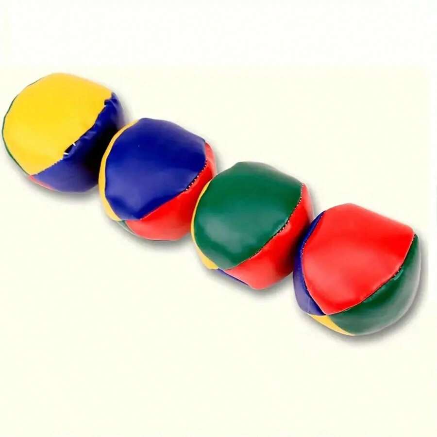 3/6pcs Leather Small Sandbags, Art Creativity Juggling Balls, Throwing ...